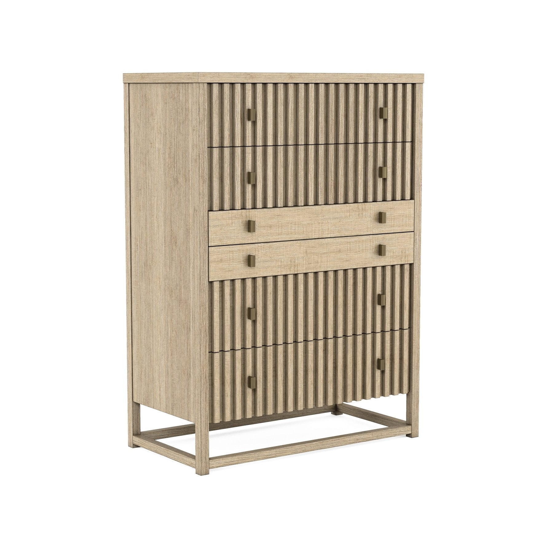 North Side Drawer Chest - Transitional Storage Solution with Cedar-Lin