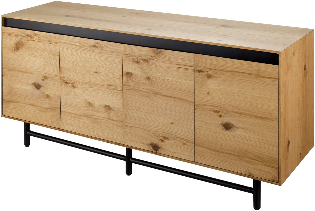Molander Sideboard - Minimalist Scandinavian Modern Design with Wood V