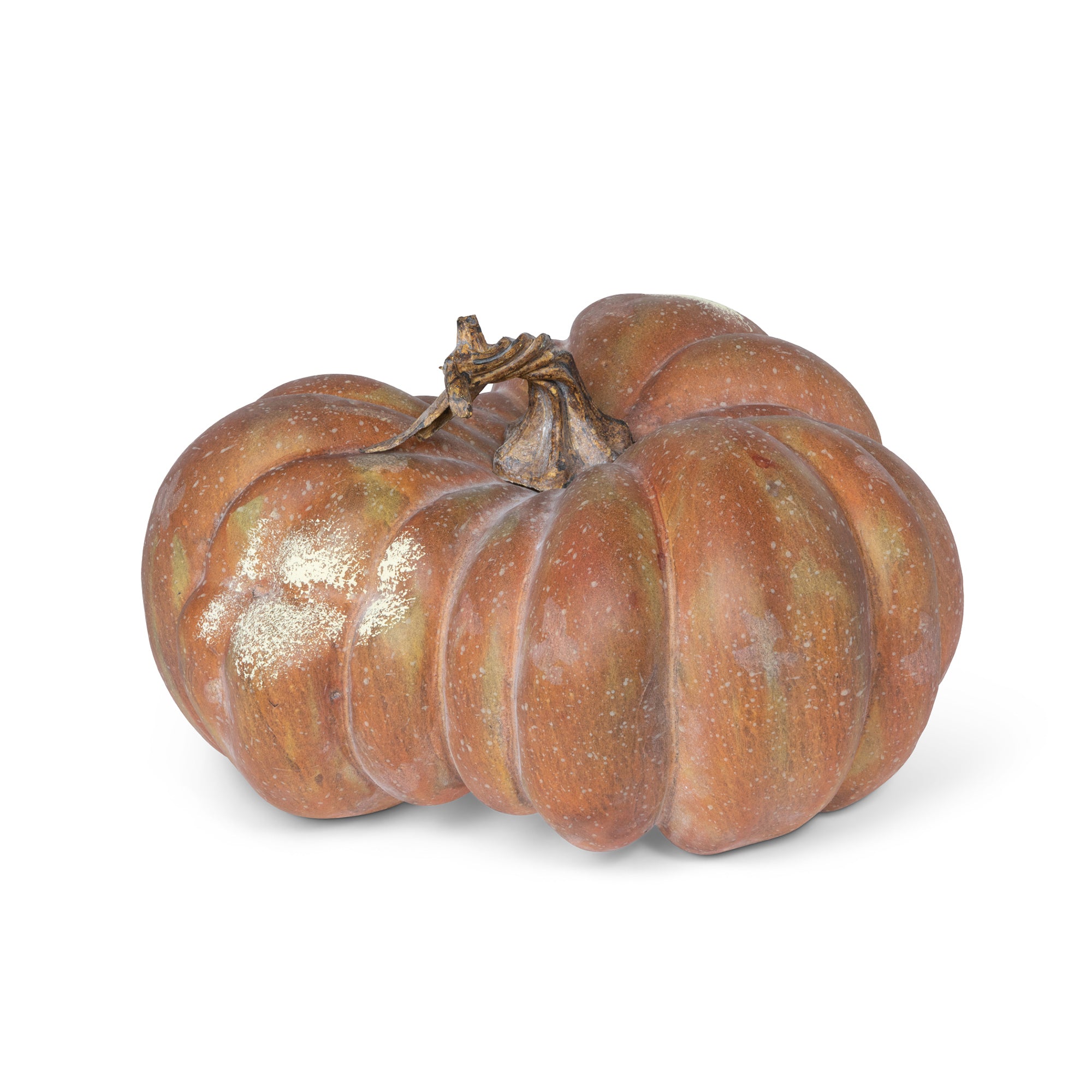 Pretty Mama Pumpkin - Lifelike Faux Pumpkin for Fall Decor, Perfect fo