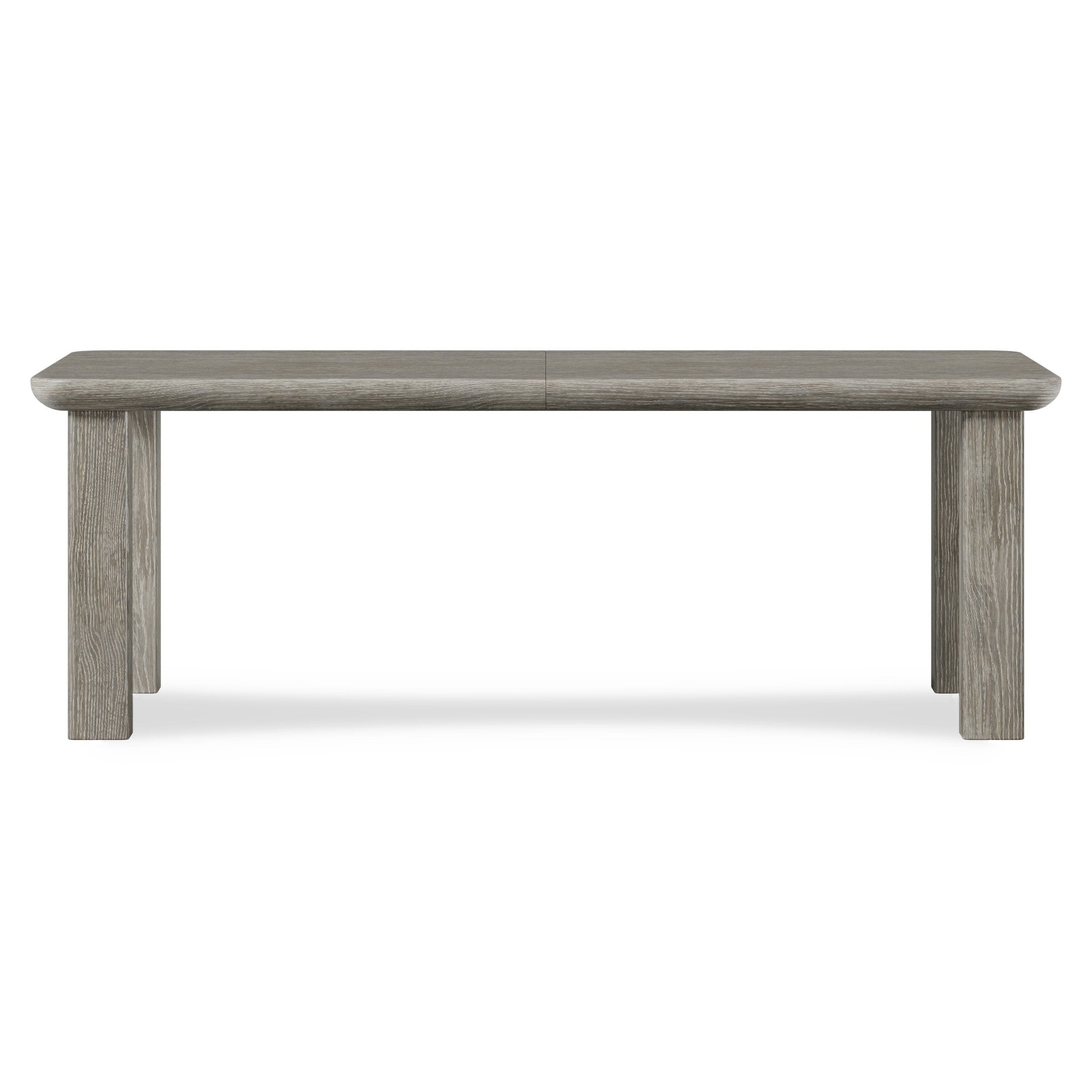 Bernhardt Monolith Dining Table With Wire-Brushed Oak Puma Finish, 84"