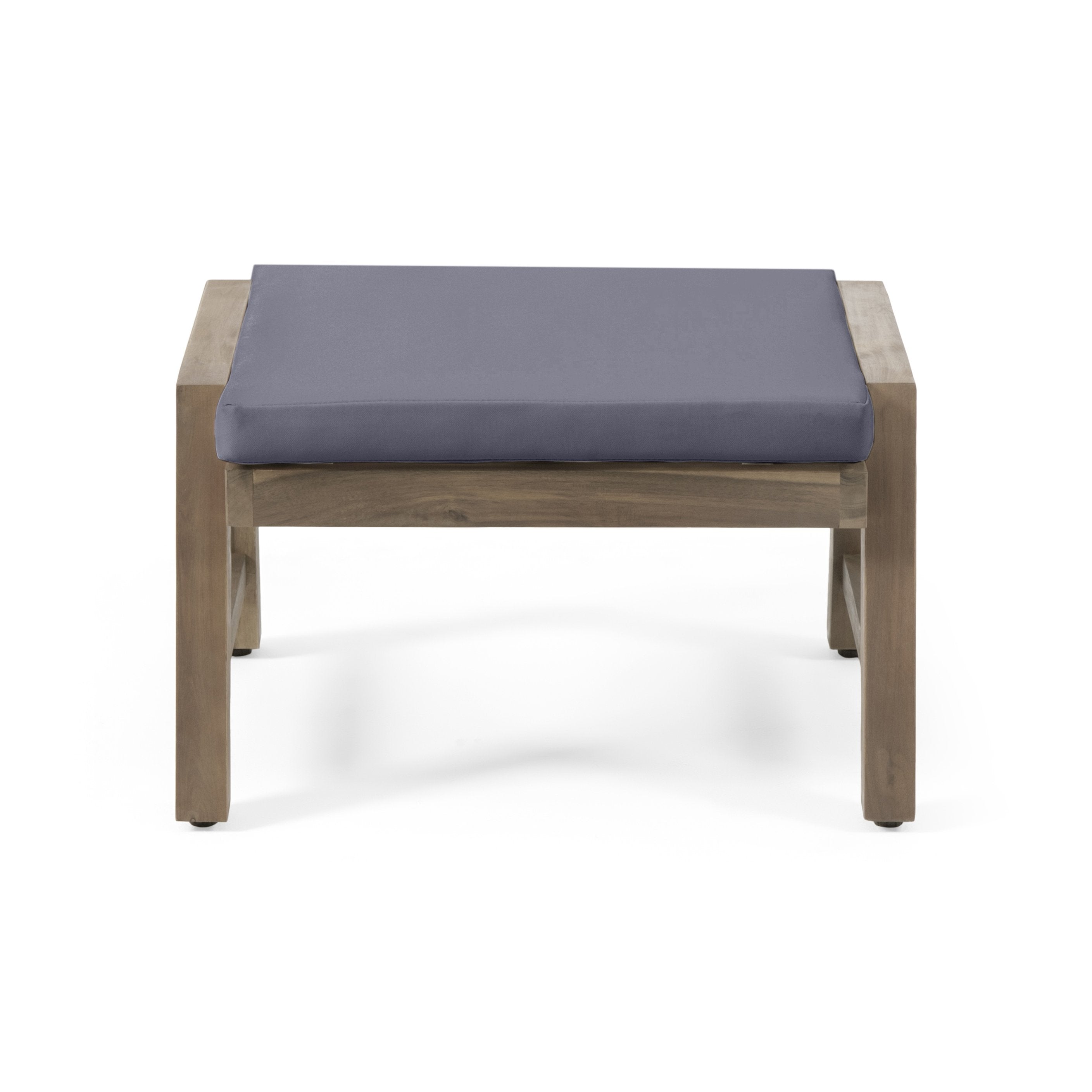 Christopher Knight Home® - Temecula Acacia Wood Outdoor Ottomans Set O