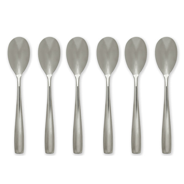 Hampton Forge Austin 6-Piece Dinner Spoons Set, Stainless Steel, Mirro ...