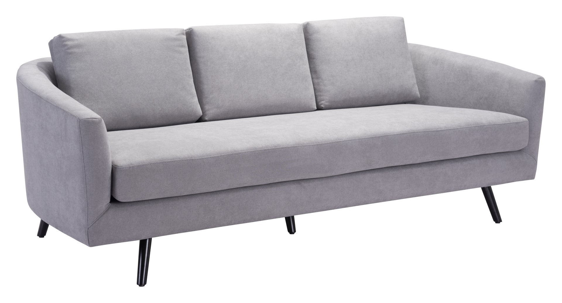 Divinity Modern Velvet Sofa, Commercial-Grade Comfort with Curvy Desig