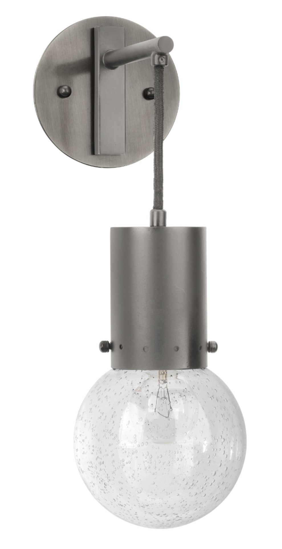 Strada Pendant Sconce - Industrial-Inspired Design with Exposed Glass