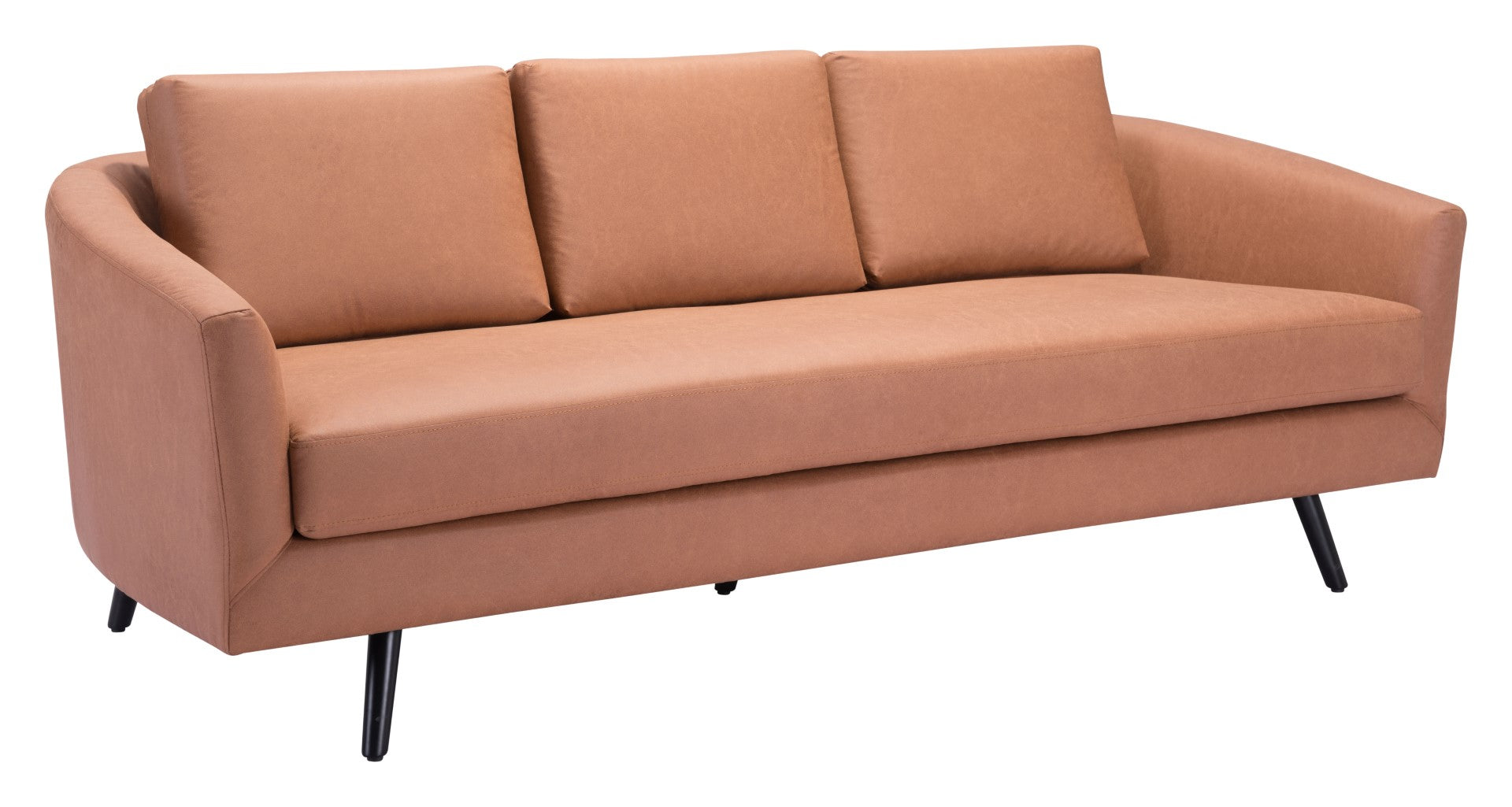Divinity Modern Commercial Grade Sofa - Sleek 100% Polyurethane with S