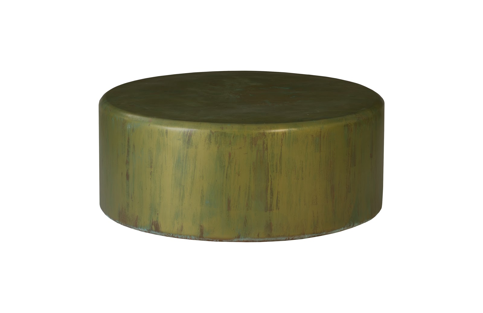 Button Coffee Table - Unique Natural Finish with Stunning Patterns, Co