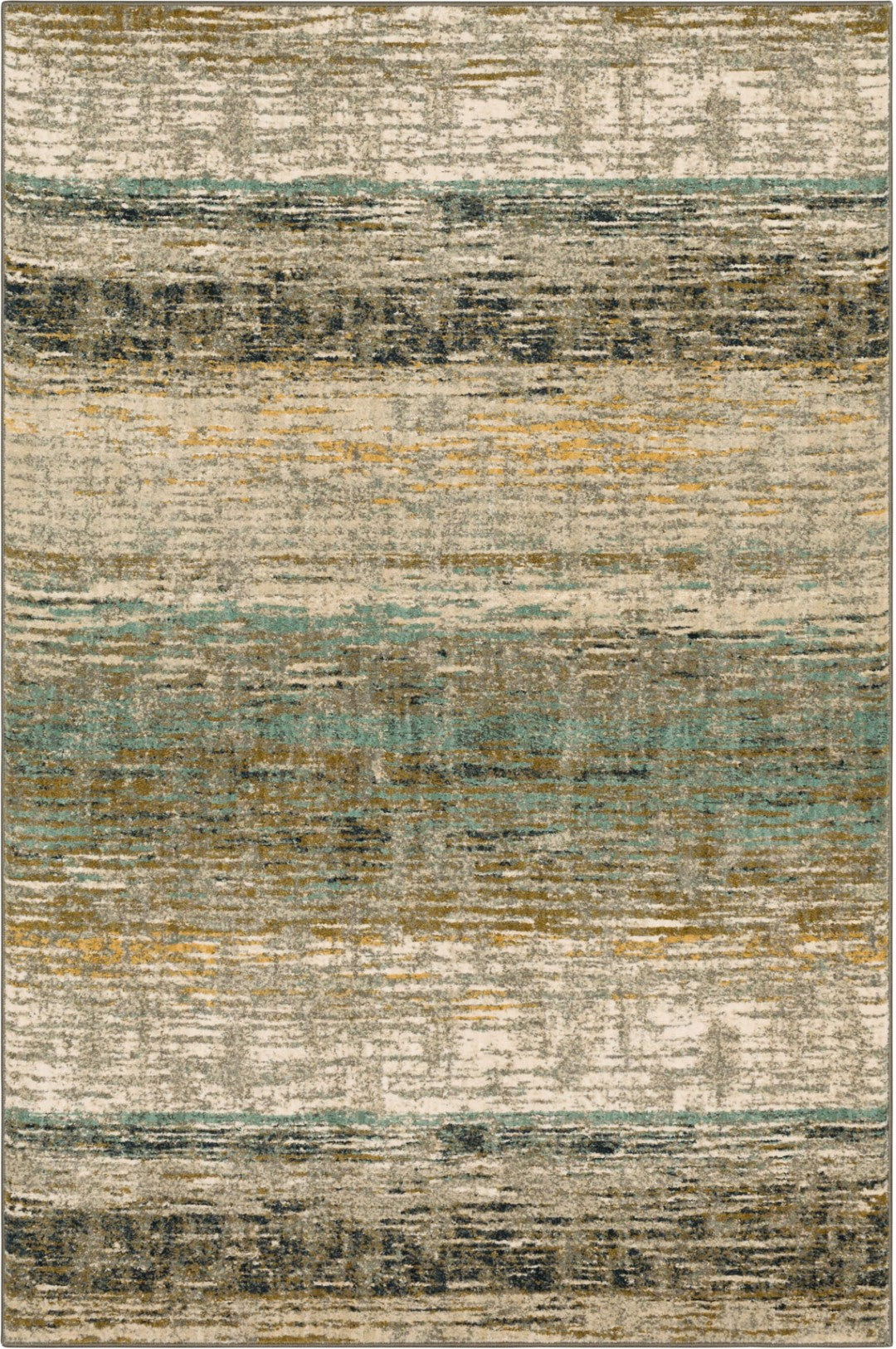 Artisan Abstract Area Rug - Luxurious SmartStrand Triexta with Shimmer