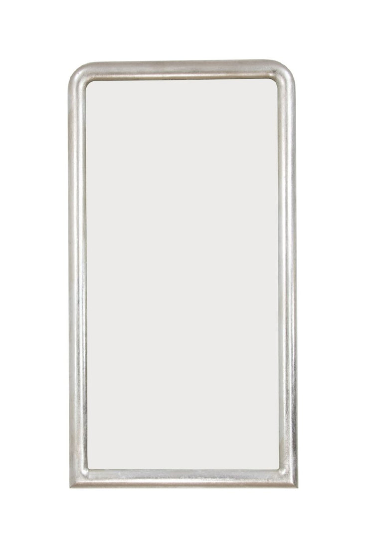 Celine Small Silver Mirror - Elegant Decorative Wood Frame, Perfect fo