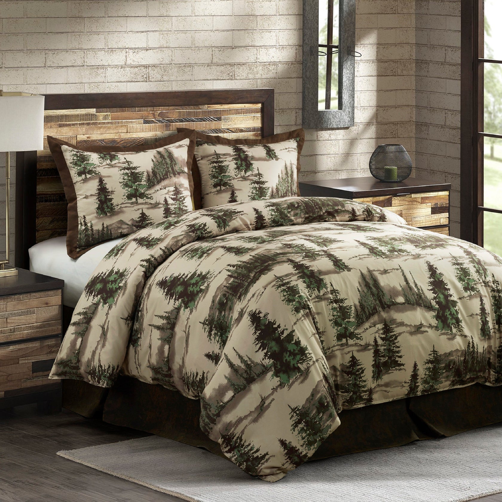 Joshua Comforter Set - Embrace Nature's Elegance with Organic Design a