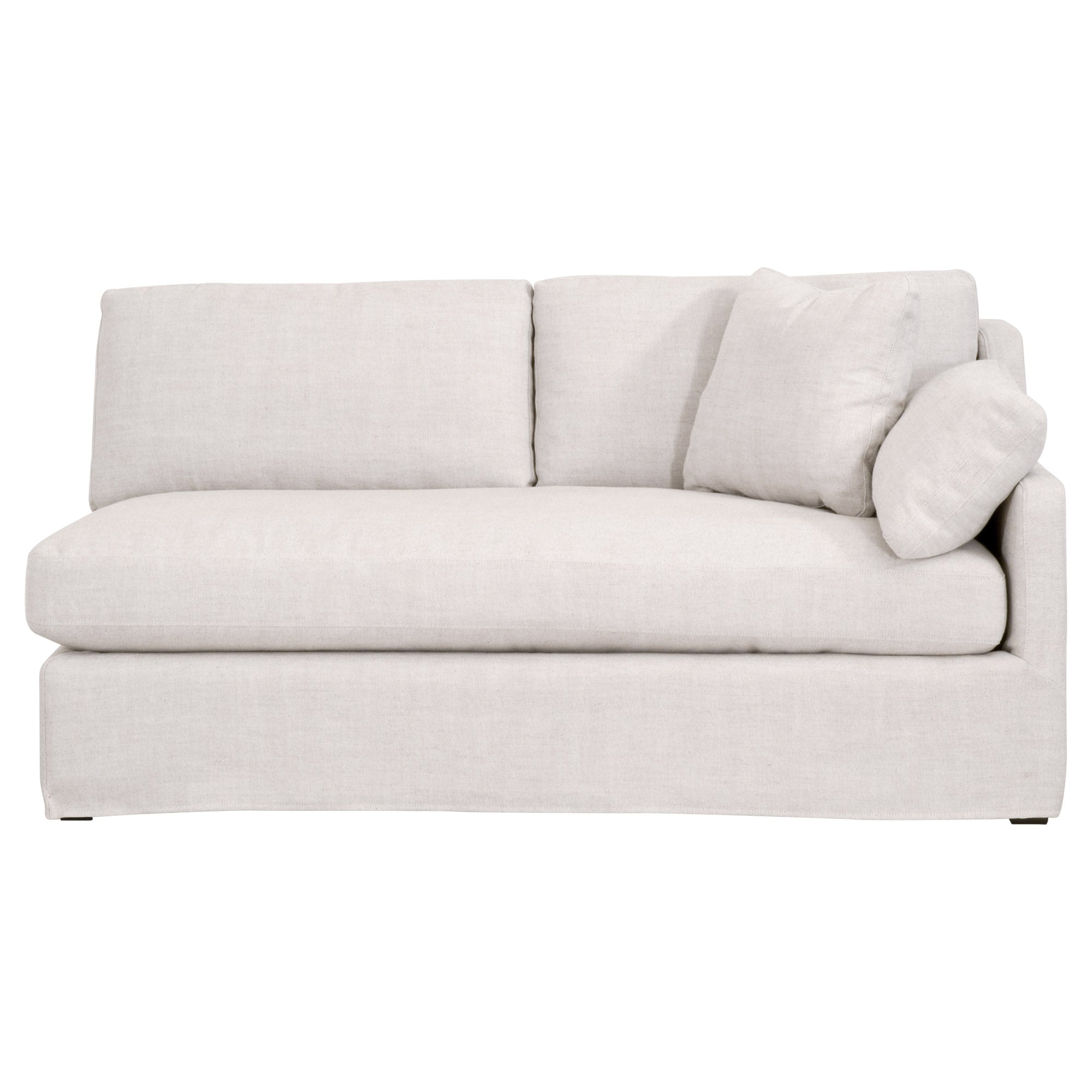 Stitch & Hand Lena Modular 2-Seat Right Arm Sofa - Customizable Comfor