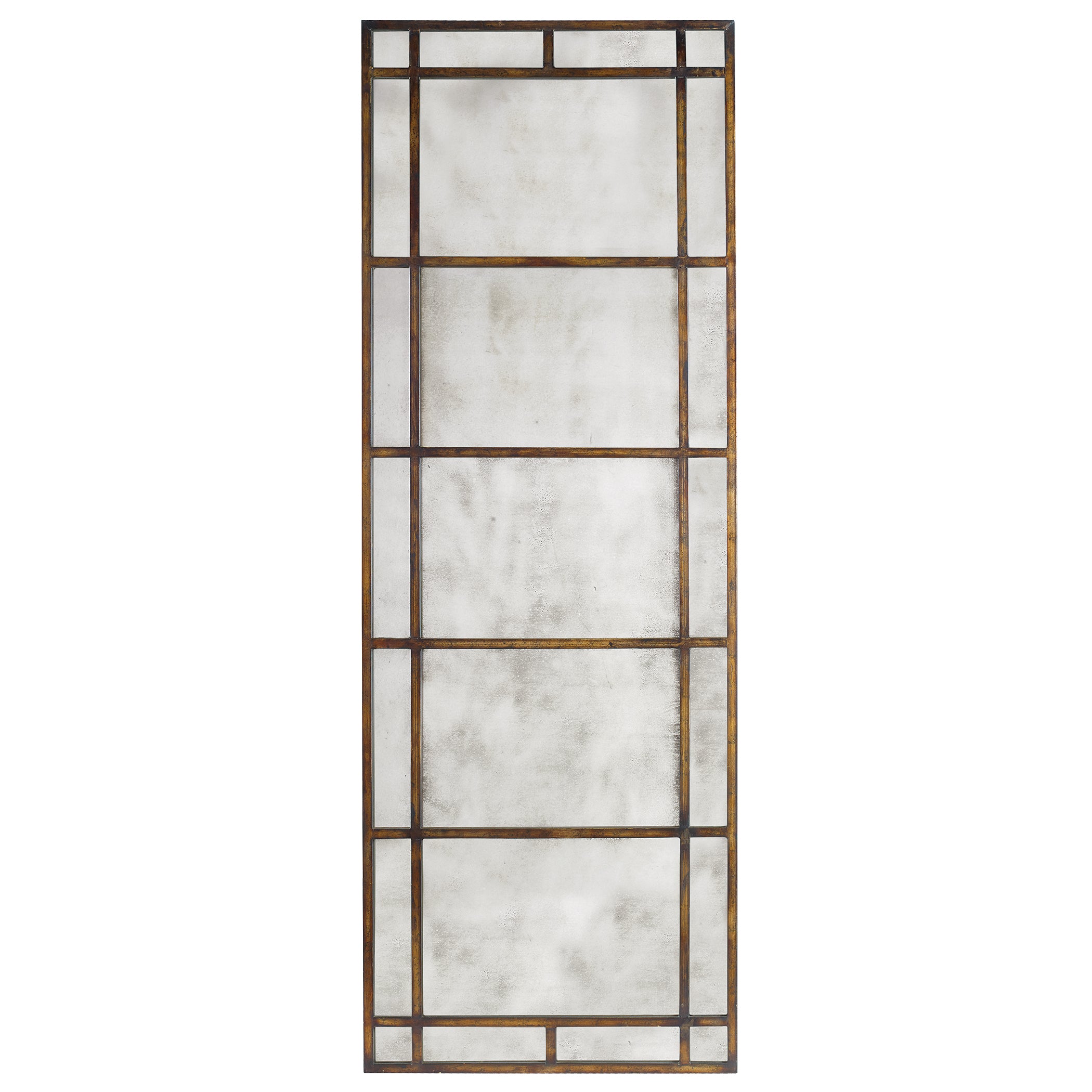 Avidan Antique Bronze Mirror - Elegant Rustic Design, Versatile Hangin