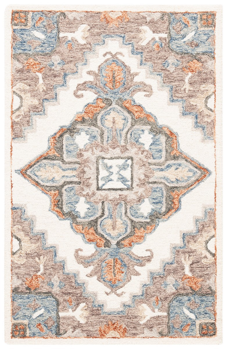 Micro-Loop Hand-Tufted Wool Contemporary Rug - Luxurious Softness and