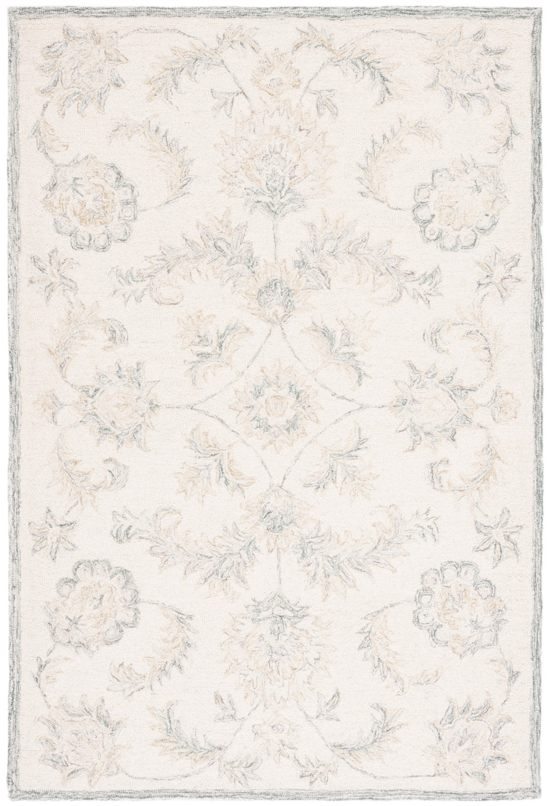 Martha Stewart Tufted Wool and Cotton Area Rug - Handcrafted Elegance