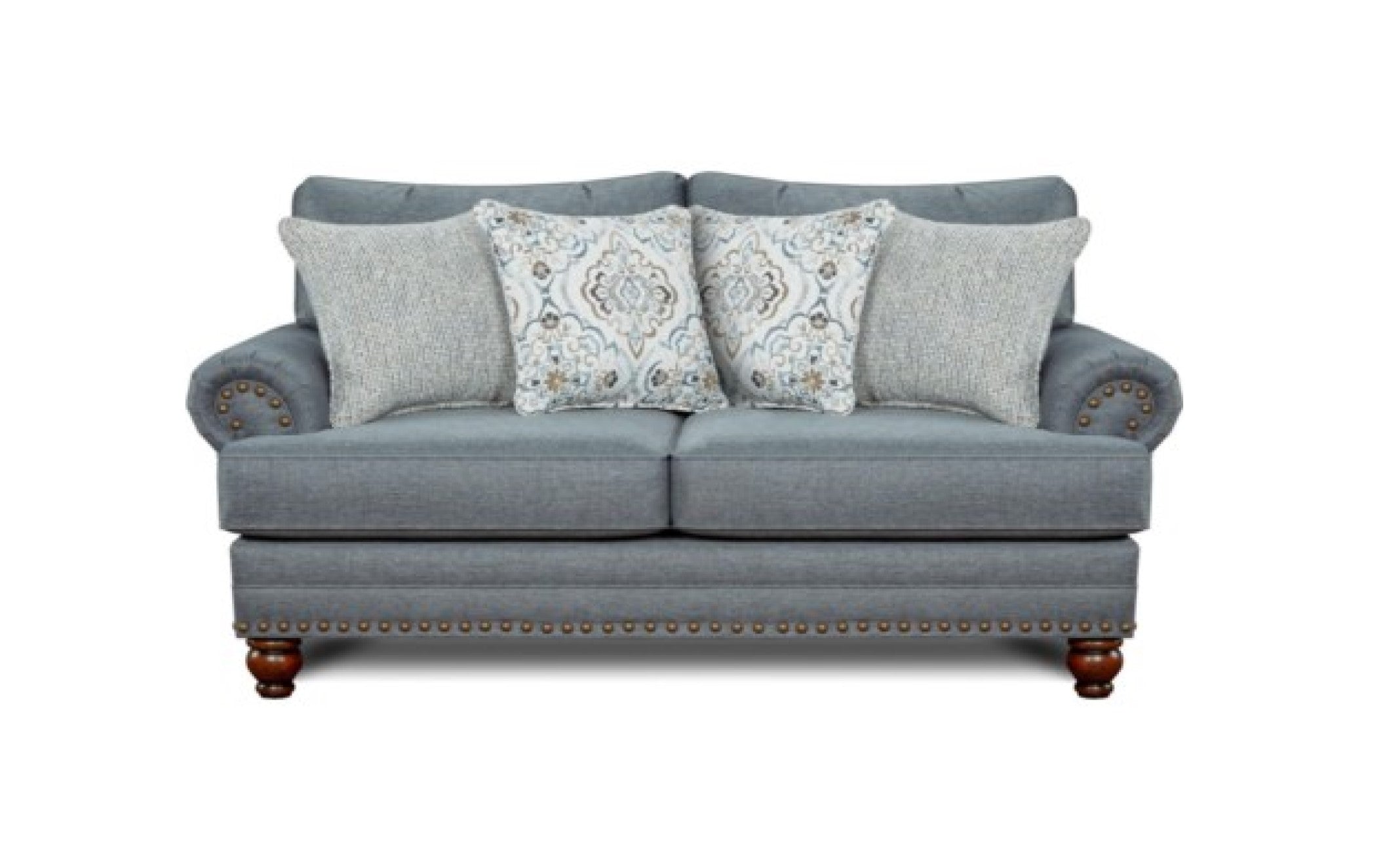 2821 Traditional Loveseat - Luxurious Comfort with Loose Back Style an