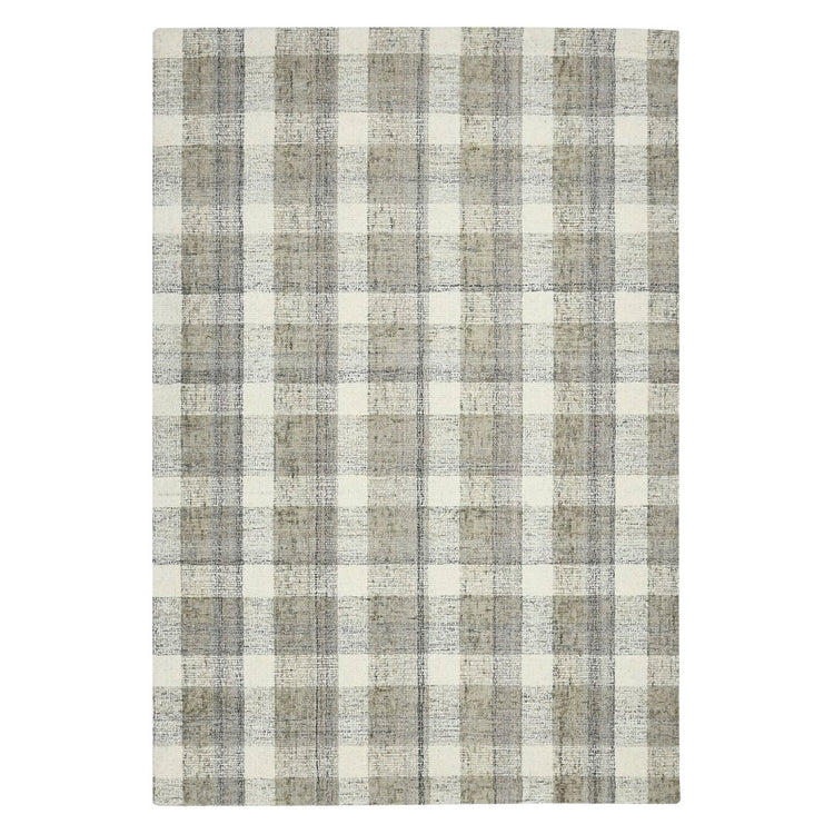Tartan Hand-Tufted Wool Plaid Area Rug - Elegant, Durable, and Plush f