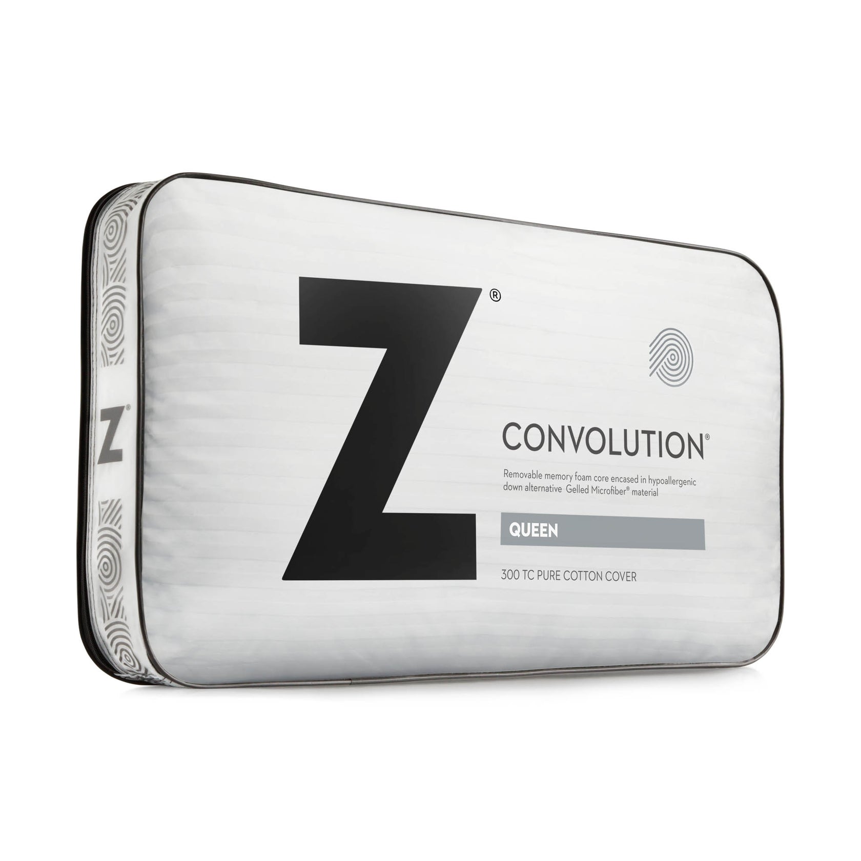 Convolution® Multi-Position Memory Foam Pillow: Customizable Support,