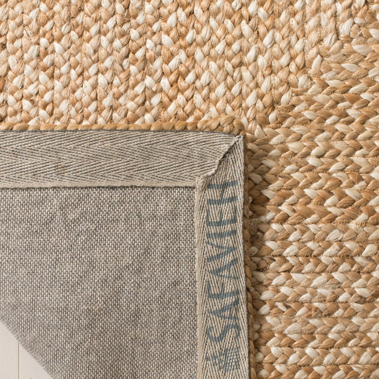 Natural Hand Woven Coastal Style Rug - Soft Jute Fiber Design for Beac