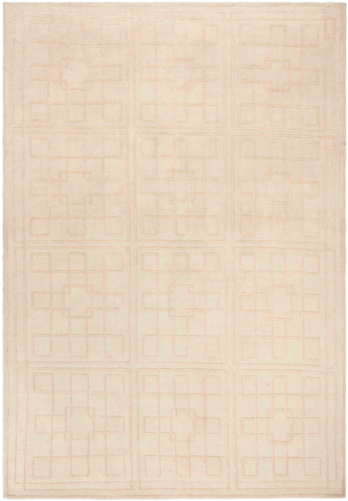Thomas Hand-Knotted Geometric Inlay Rug by Thomas O'Brien for Safavieh